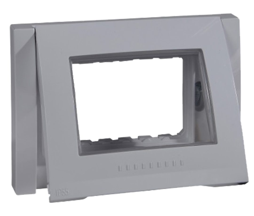 Cover Frame (3 modules) IP55 - White - AZenergy
