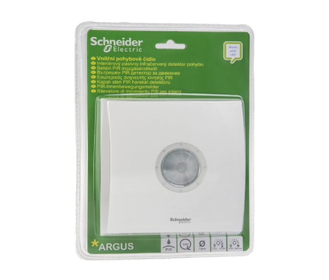 Standard Indoor 360° Movement Detector - Blister - White - AZenergy