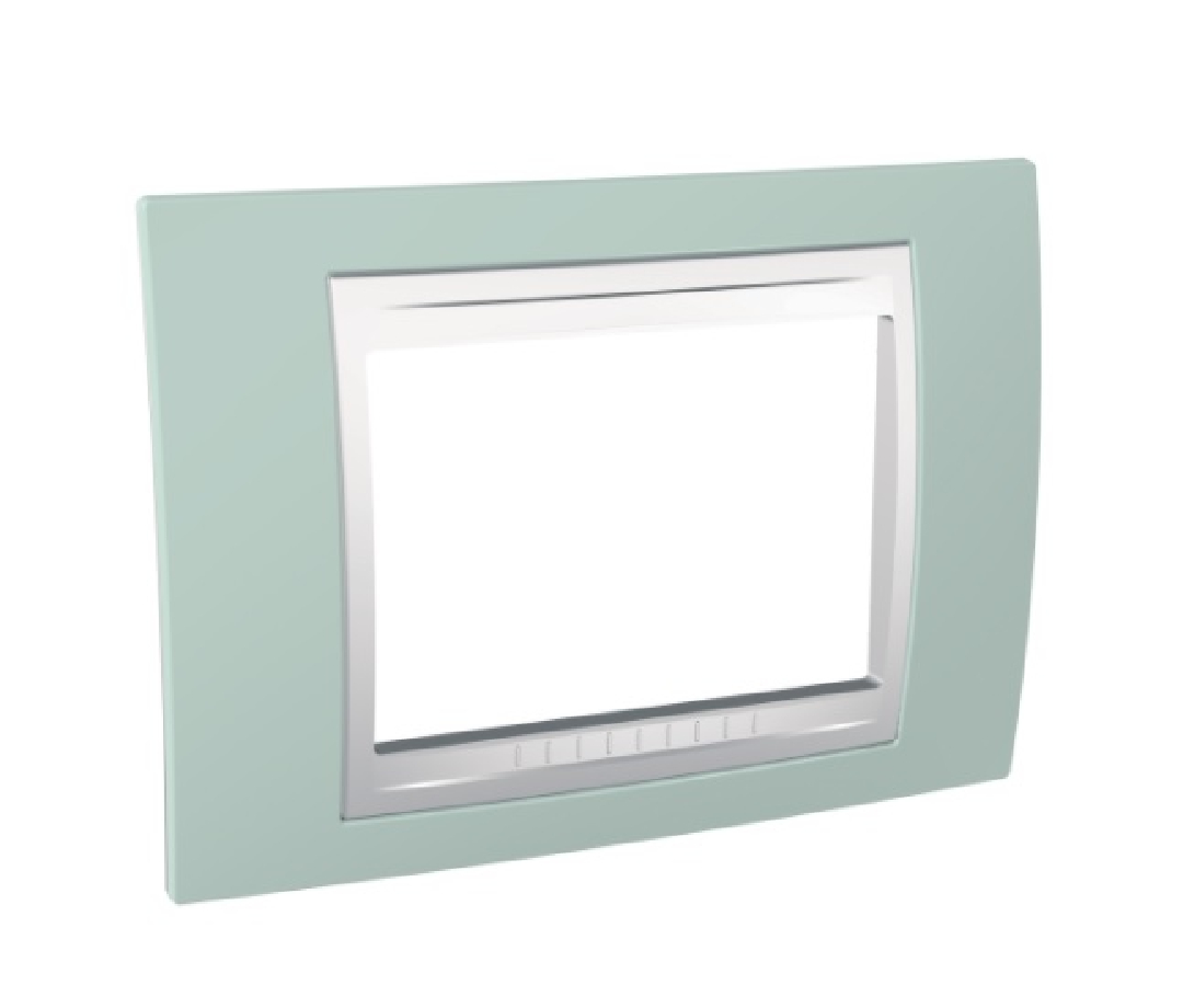 Cover Frame (3 modules) - Water Green/White - AZenergy