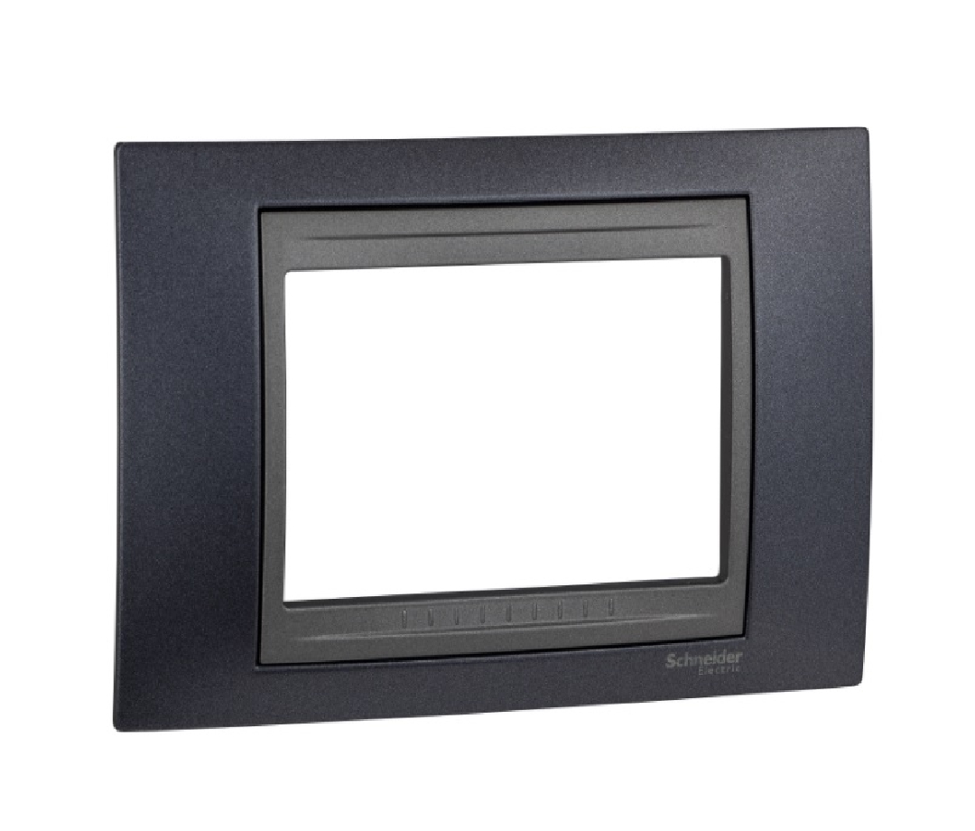 Metal Cover Frame (3 modules) - Metal Gray/Graphite - AZenergy