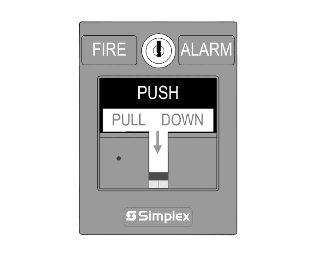 Addressable Manual Pull Station with LED Indicator - AZenergy